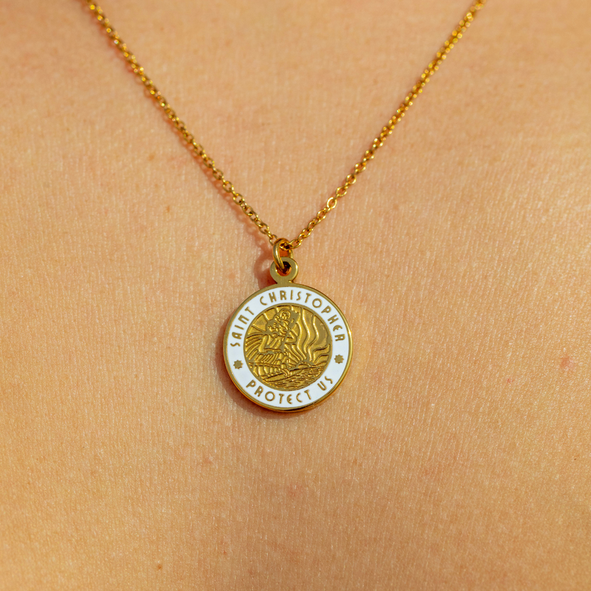 Classic St. Christopher Necklaces // Get Back Necklaces