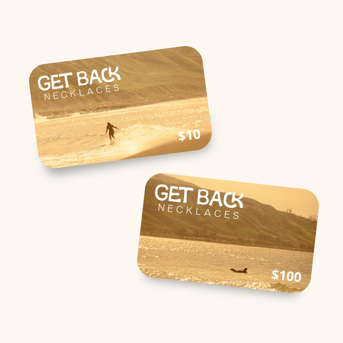 Get Back Gift Card – Get Back Necklaces