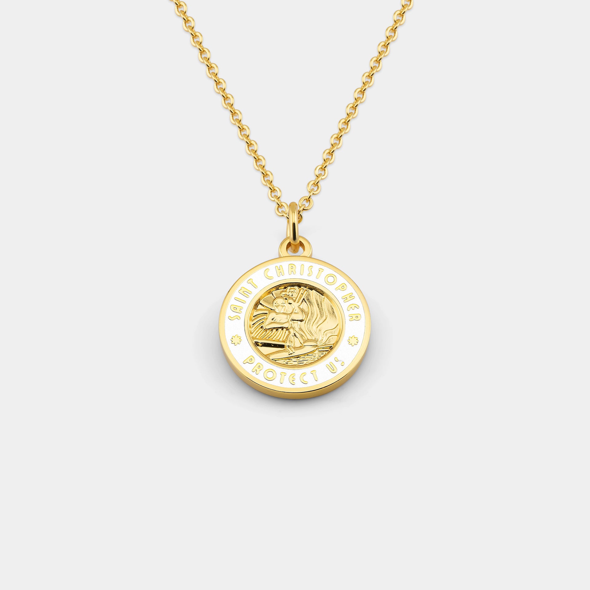 Classic St. Christopher Necklaces // Get Back Necklaces